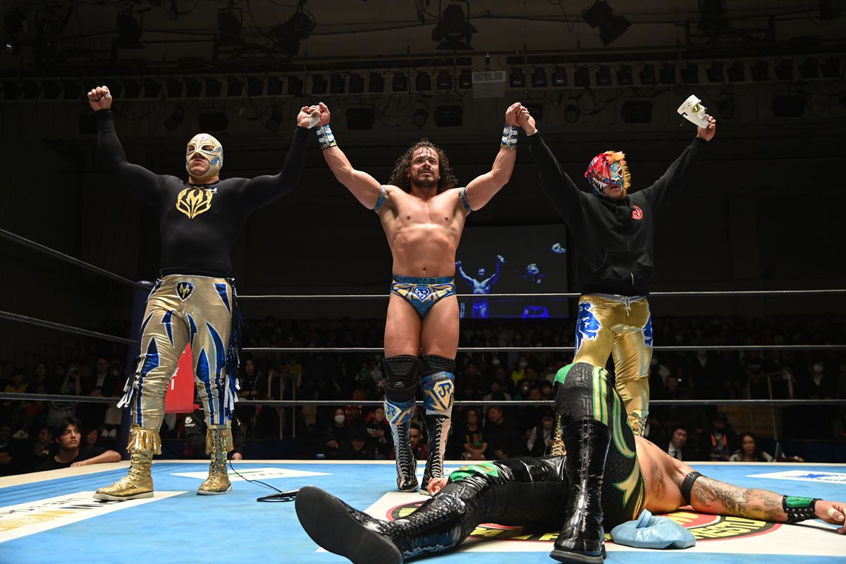 【新日本】ボラドールJr.がテンプラリオを撃破！ロス・デプレダドーレスが乱入しCMLL世界タッグ王座戦を示唆 | プロレスTODAY