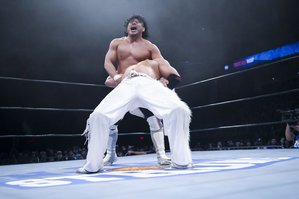 【新日本】後藤洋央紀が海野翔太を撃破、IWGP世界ヘビー級王座V4達成「海野、強くなれ。ダメな自分を見返せるのは自分しかいねぇんだよ」 | プロレスTODAY