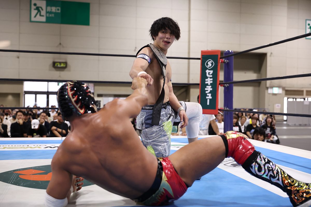 【新日本】『BOSJ』YOHがティタン撃破で5勝目！ティタン敗れるも胸張るコメント「この素晴らしい国で戦えることに感謝」 | プロレスTODAY