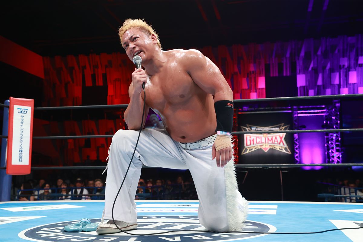 【新日本】海野、地獄からの生還！IWGP世界王者ザックを撃破しG1主役へ「胸を張ってチャンピオンを倒したぞ！」 | プロレスTODAY
