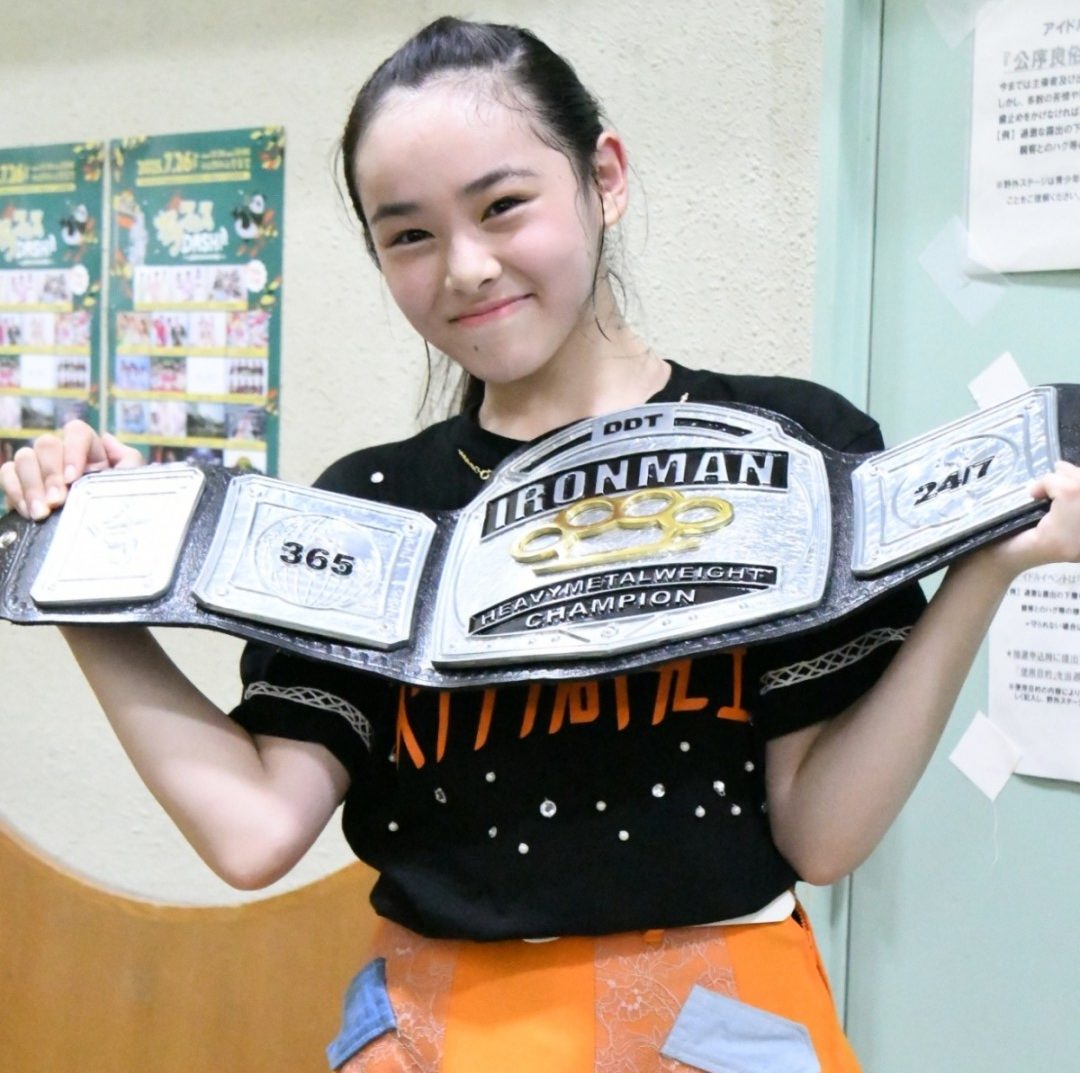 【DDT】ももいろクローバーZ・高城れにがDDTプロレスのアイアンマンヘビーメタル級王座をまさかの戴冠も… | プロレスTODAY
