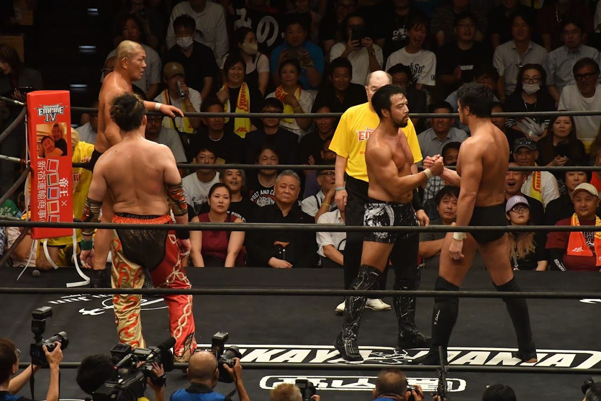 【TAKAYAMANIA】恩讐を超え、魂のエール！鈴木、丸藤、柴田、KENTAが“帝王”髙山善廣へ捧ぐ30分ドローの“協奏曲” | プロレス ...