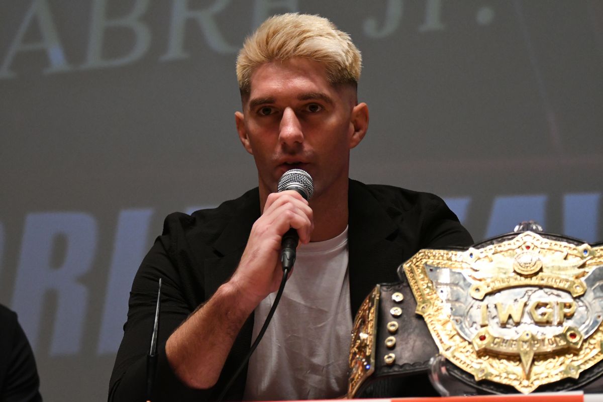 【新日本】 IWGP世界戦調印式でTAKESHITA「世界のレスラーが嫉妬するような闘いでこのベルトを獲る」と堂々の戴冠宣言 | プロレスTODAY