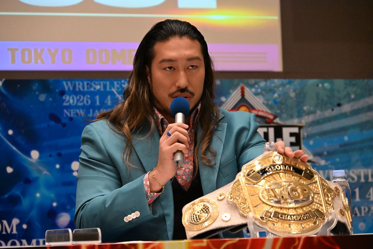 【新日本】1.4東京ドームで“IWGPダブル王座戦”！世界王者TAKESHITA vs GLOBAL王者・辻陽太が二冠かけて激突！辻「IWGPヘビー級の復活、それが俺の使命です」 | プロレス ...
